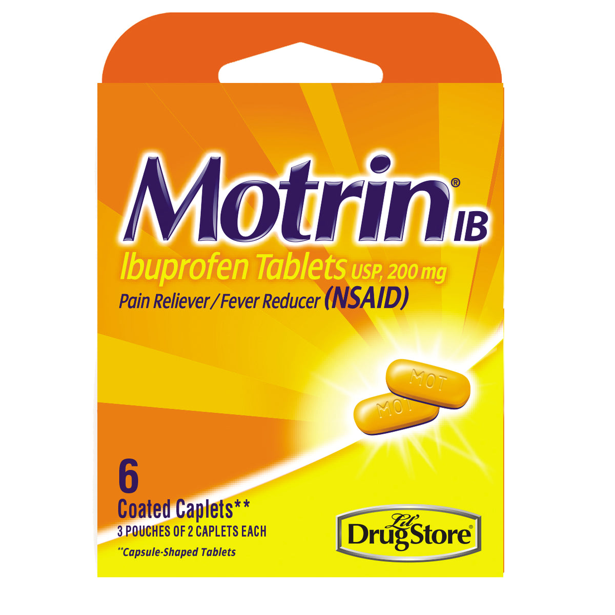 TRIAL MOTRIN IB 6CT