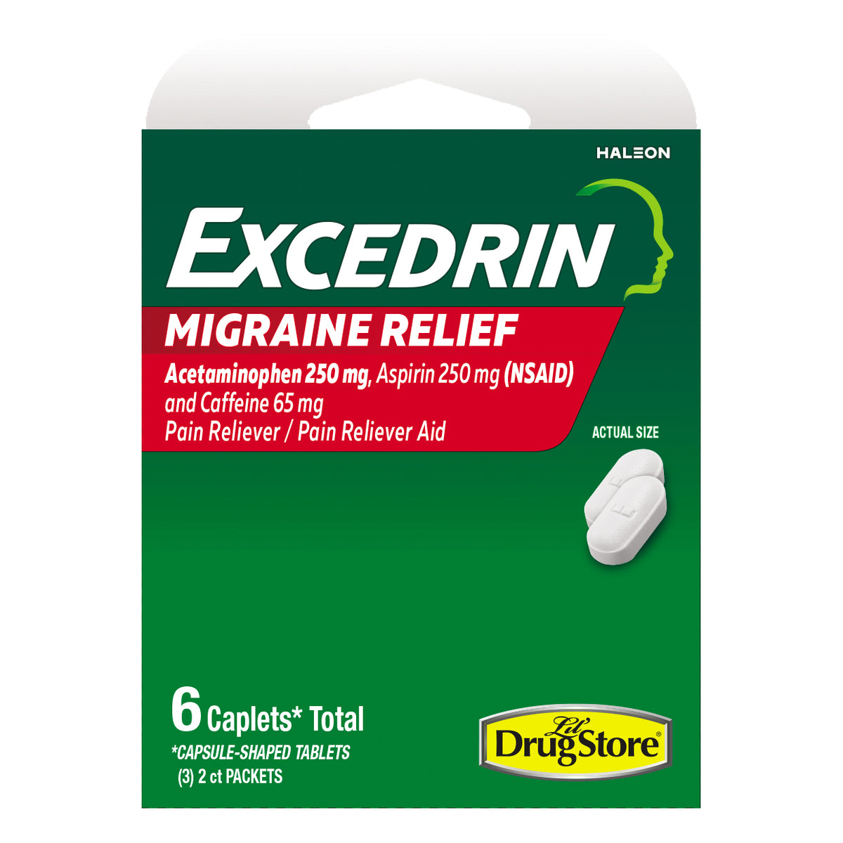 TRIAL EXCEDRIN MIGRAINE 6CT