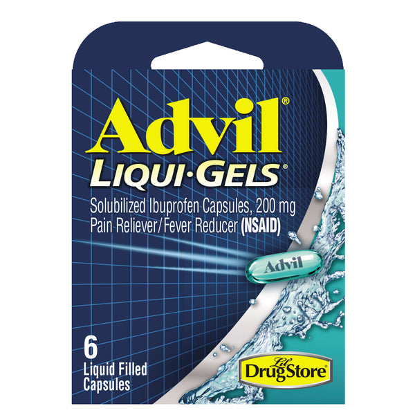 TRIAL ADVIL LIQUI-GELS 6CT