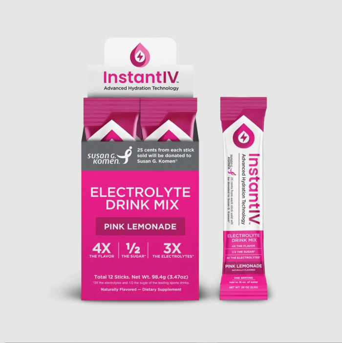 INSTANT IV PINK LEMONADE 12PC